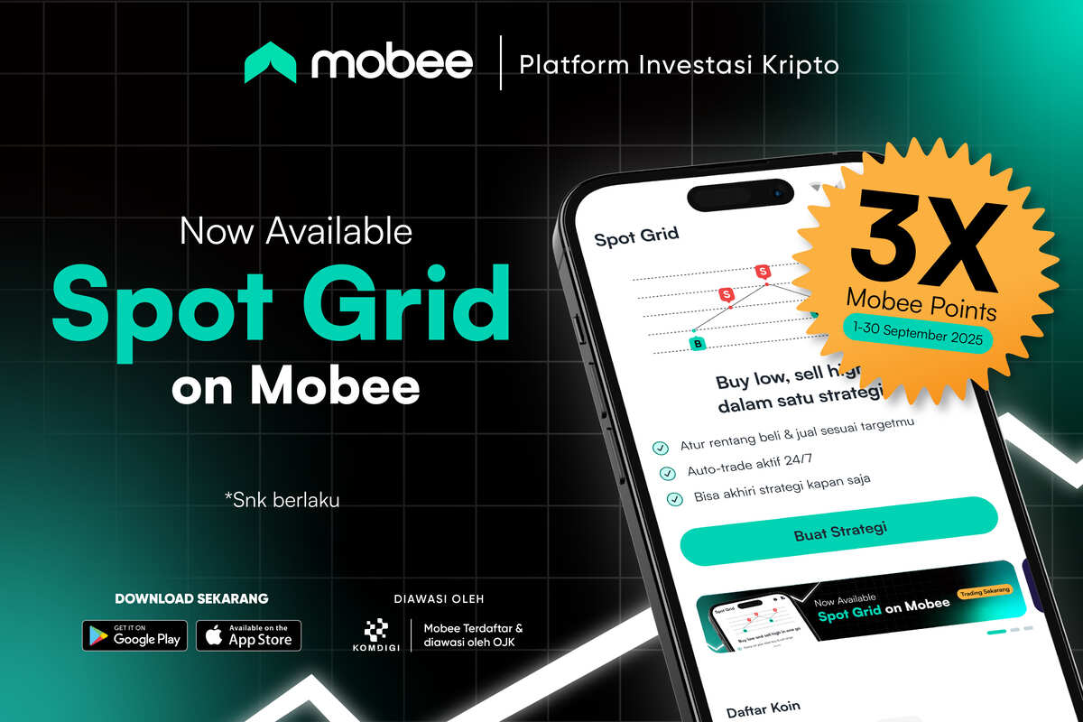 Dapatkan Triple Mobee Points dengan Spot Grid Trading